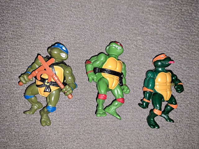 LOT od 3 TMNT Nindza kormnjace Yu period