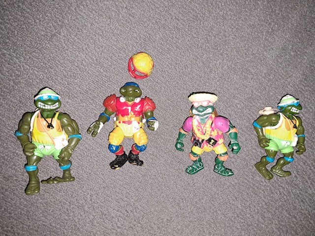 LOT TMNT figura vintage,NINDZA KORNJACE