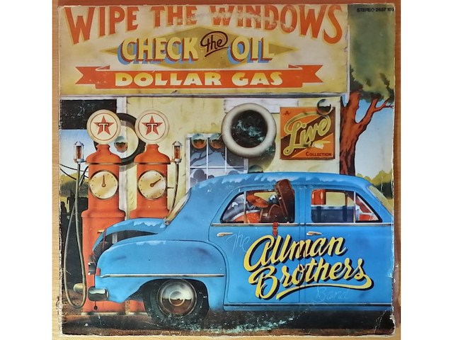 2LP ALLMAN BROTHERS - Wipe The Windows (1980) 6.pres VG