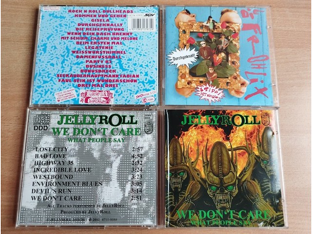 Die Frohlix + Jelly Roll - Original CDs