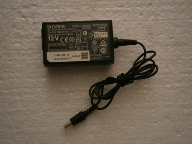 1-60 Sony AC-M1208WW 12V 0.8A AC Adapter