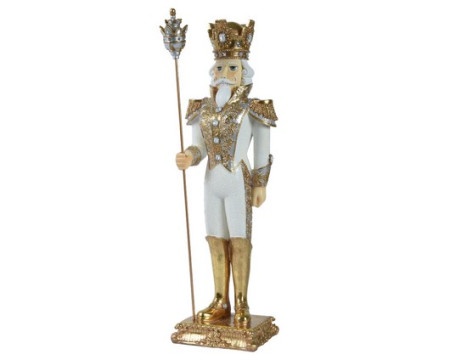 Dekordom novogodišnja dekoracija - soldier 65cm 531083 - gold - kmg ( 041153 )