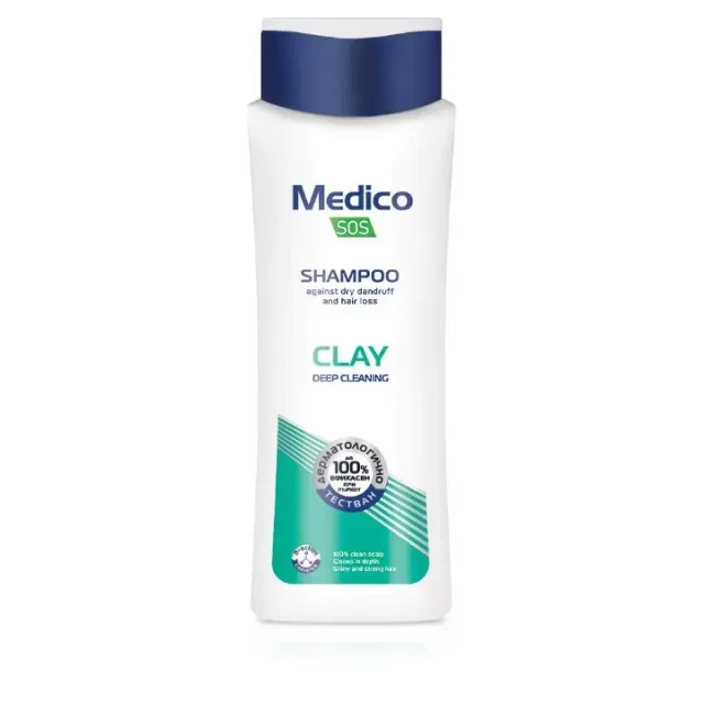 MEDICO SOS Clay šampon za kosu 390 ml