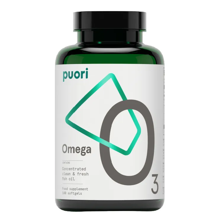 PUORI O3 Omega 3 riblje ulje 180 kapsula