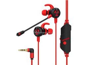 Lenovo HS-10 Surround 7.1 Gaming Headset, Red