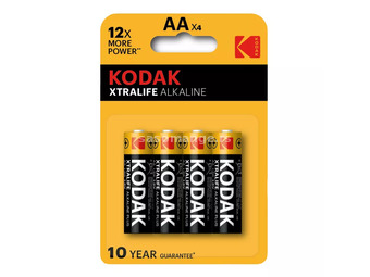 KODAK Alkalne baterije XTRALIFE AA/4kom