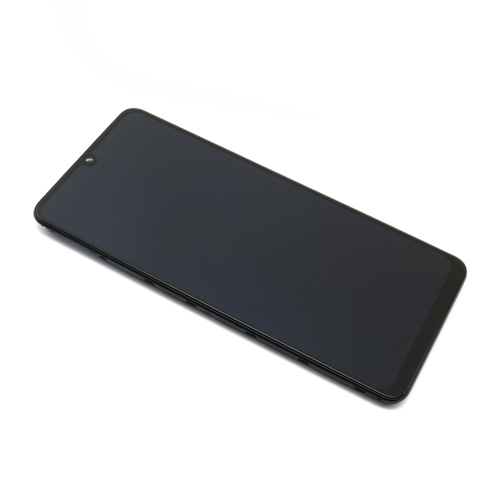 LCD displej (ekran) - Samsung A225 Galaxy A22 + Touch screen + okvir crni Full ORG EU (GH82-25944A) (MS)
