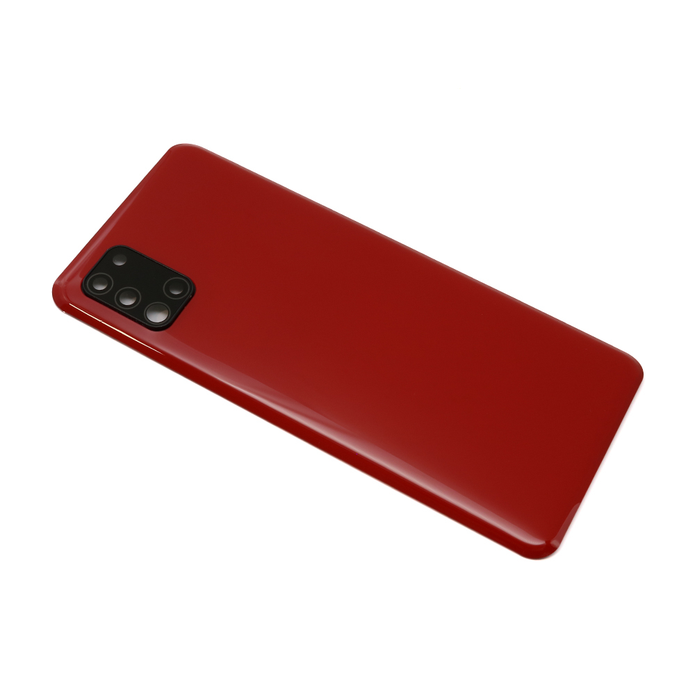 Poklopac baterije - Samsung A315/Galaxy A31 2020 crveni + staklo kamere (NO LOGO) (MS)
