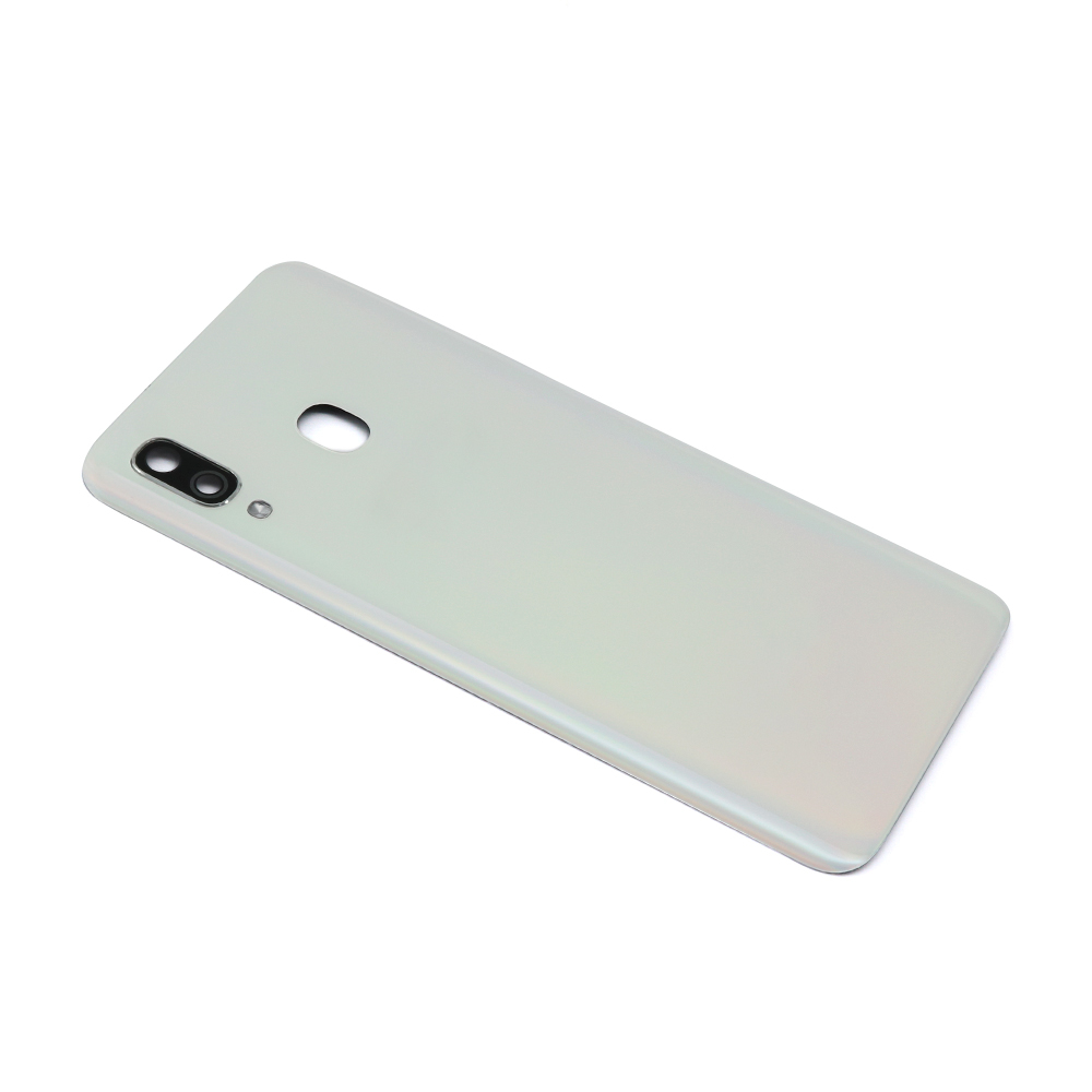 Poklopac baterije - Samsung A405 Galaxy A40 beli (white) + staklo kamere Full ORG SH(I KLASA) (MS)