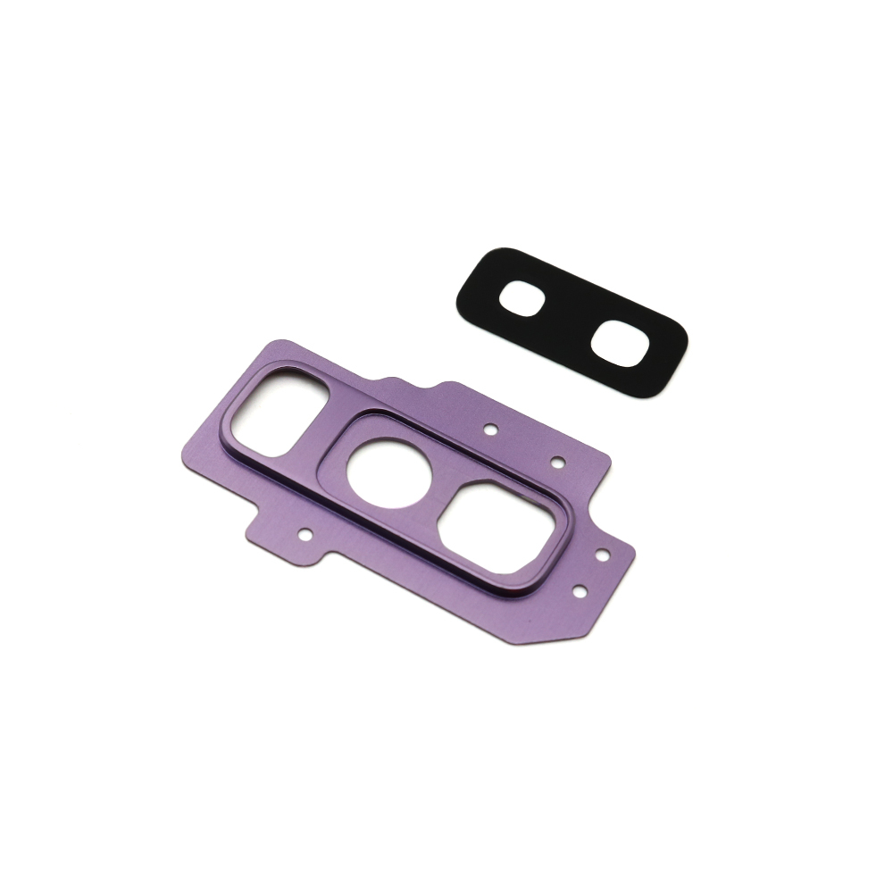 Staklo kamere - Samsung G965 Galaxy S9 Plus + okvir Purple (MS)