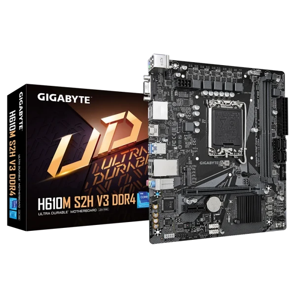 Matična ploča 1700 Gigabyte H610M S2H V3 DDR4 VGA/DVI/DP/HDMI/M.2