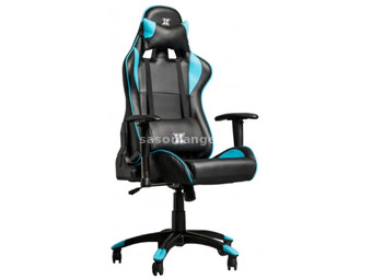 Stolica gaming Serioux X-GC01-2D-B crna/plava