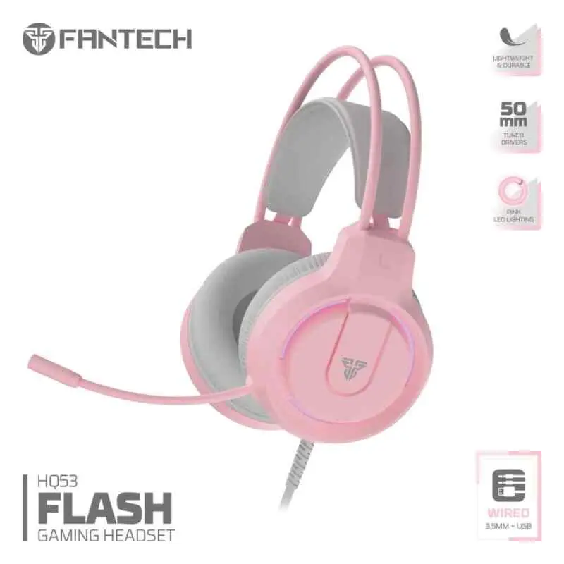 Slusalice Gaming Fantech HQ53 Flash Sakura