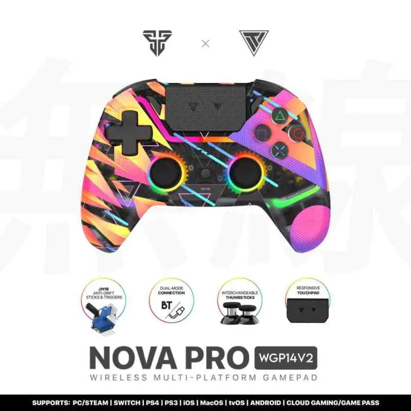 Joypad Bežični Fantech WGP14V2 NOVA PRO multiplatform Rainbow