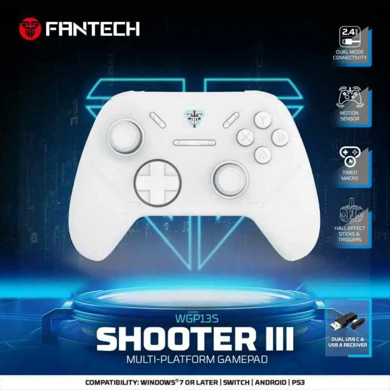 Joypad Bežični Fantech WGP13S Shooter III beli