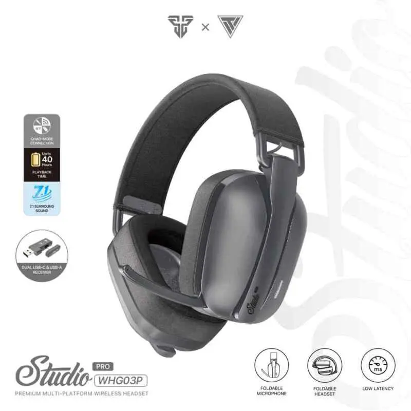 Bluetooth slusalice Fantech WHG03 PRO Studio Pro sive