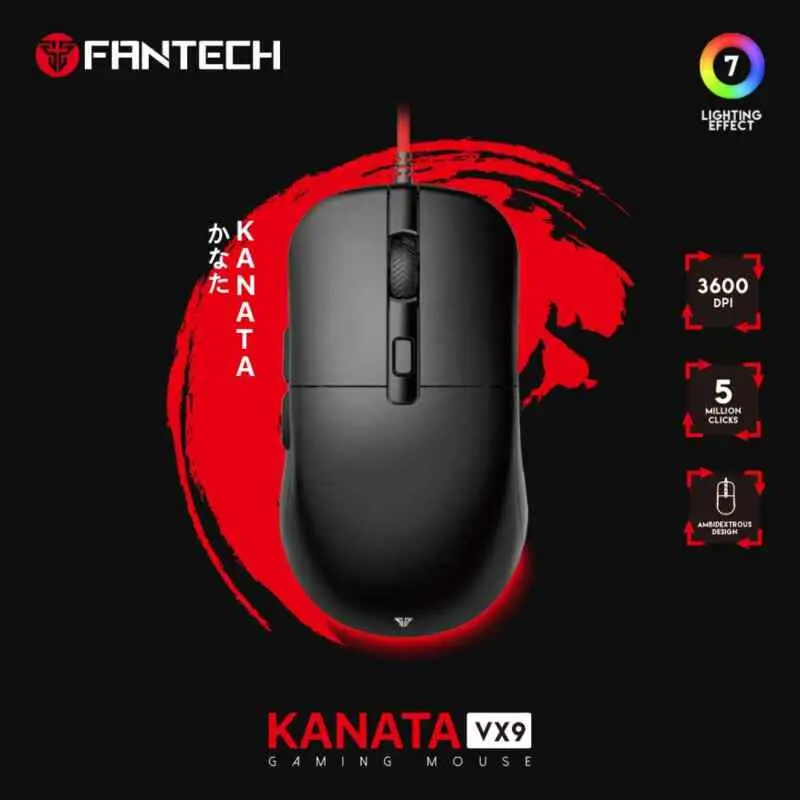 Mis Gaming Fantech VX9 Kanata crni