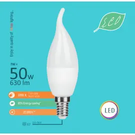 MITEA LED sijalica C37 ECO E14 7W 3000K deko sveća