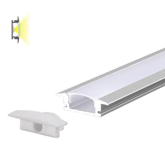 MITEA Aluminijumski profil za LED trake M508 ugradno-nadgradni set sa difuzerom 2000x24.7x7mm