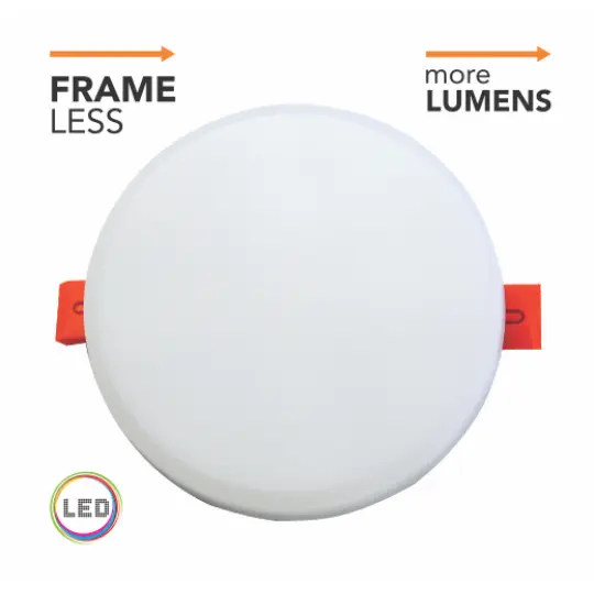 MITEA LED panel ugradni MP18UO-FL 18W 6500K beli FRAME LESS BACK SIDE