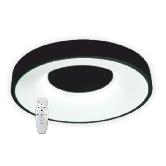 MITEA LED plafonjera M205467 2x36W 3000-6500K 3CCT sa daljinskim 2.4G crna