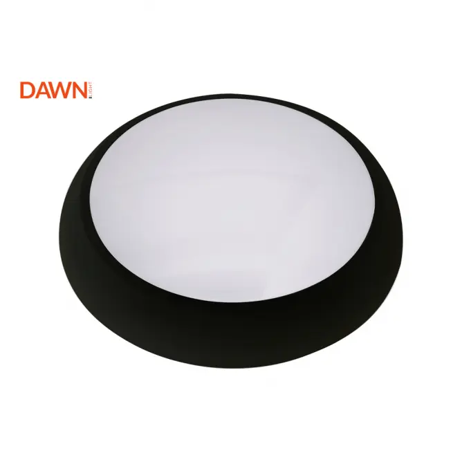 DAWN LED Plafonjera CdLED24, 24/20/16W, 3000/4000/6500K, IP65, Crna