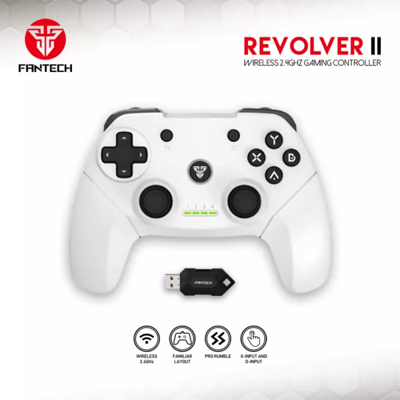 Joypad Bežični Fantech WGP12 Revolver beli