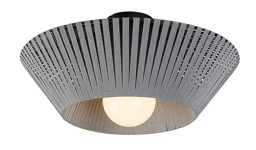 Rabalux Plafonjera Revan, 1xE27, LED 6W, R40cm, Siva