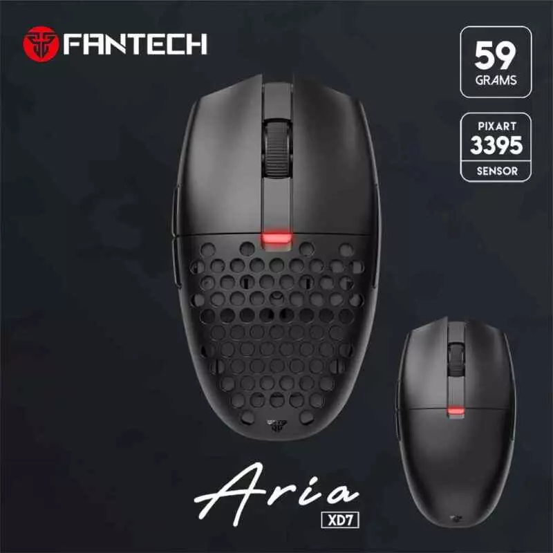 Mis Bežični Gaming Fantech XD7 Aria crni