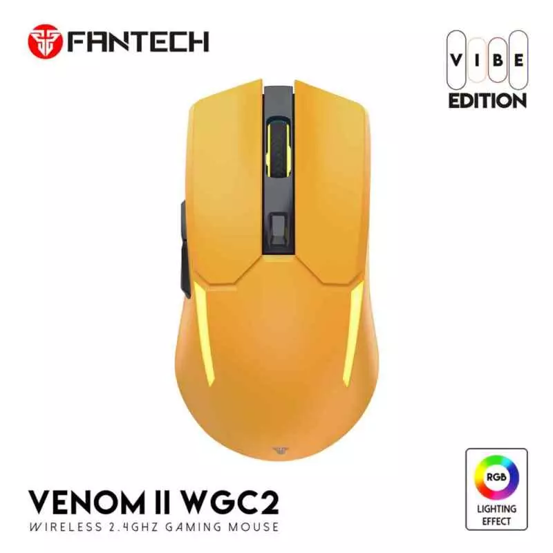 Mis Bežični Gaming Fantech WGC2 Venom II zuti