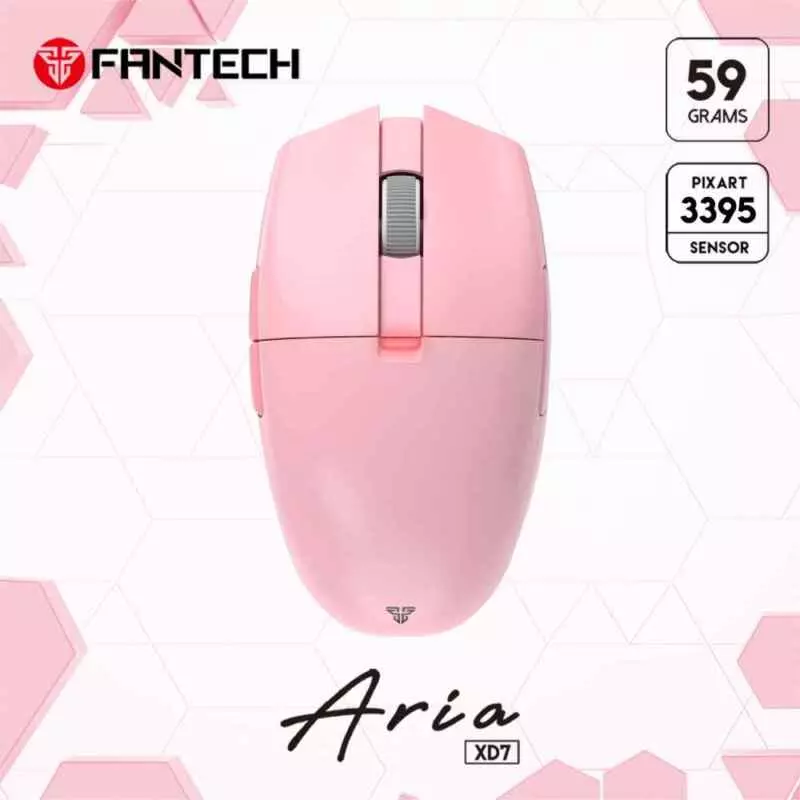 Mis Bežični Gaming Fantech XD7 Aria Sakura