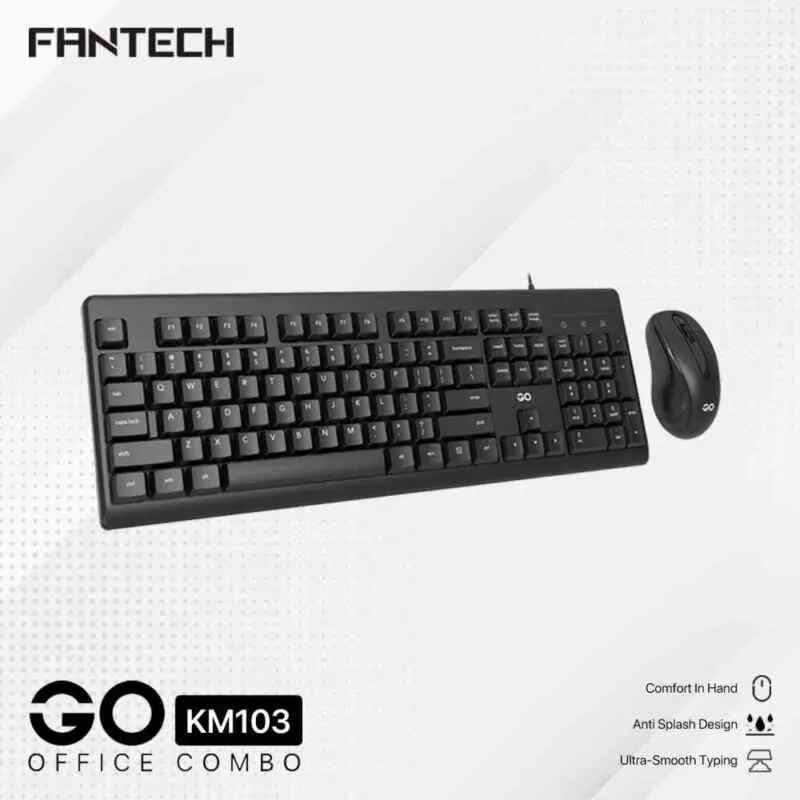 Combo mis i tastatura Fantech GO KM-103 crni