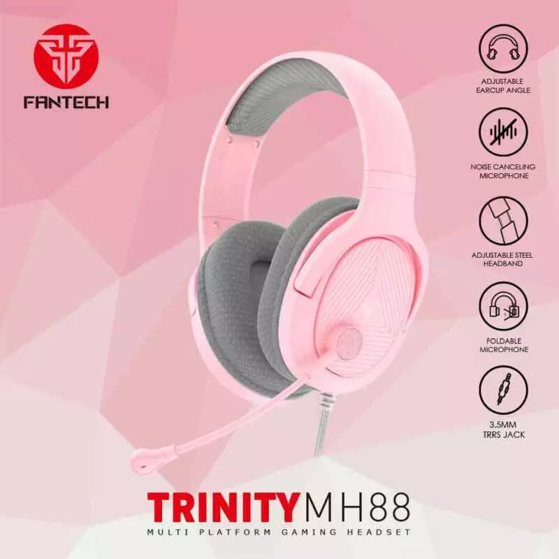 Slusalice Gaming Fantech MH88 Trinity Sakura