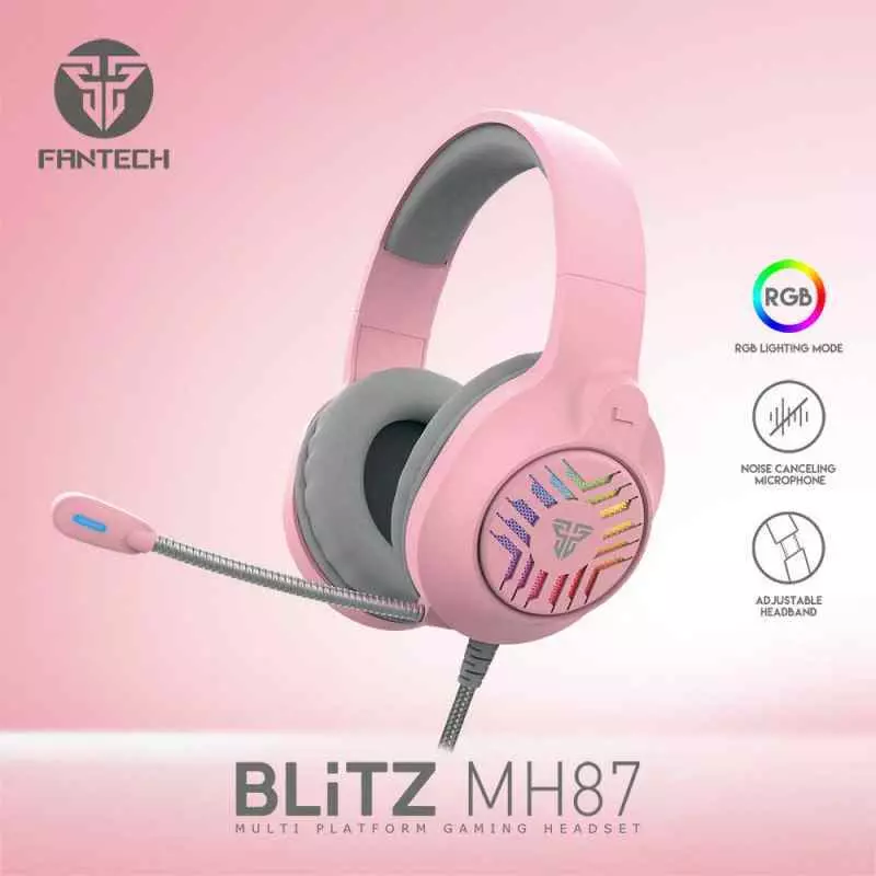 Slusalice Gaming Fantech MH87 Blitz Sakura