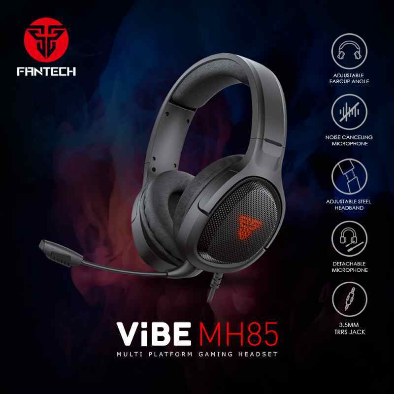 Slusalice Gaming Fantech MH85 Vibe crne