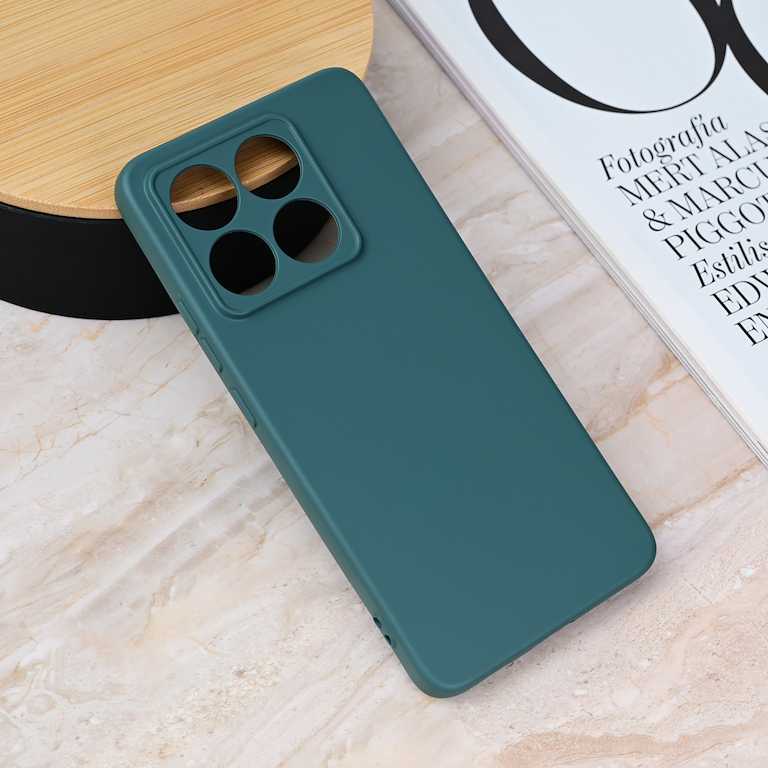 Zastitna maska (futrola) Teracell Giulietta - Xiaomi 14T mat zelena