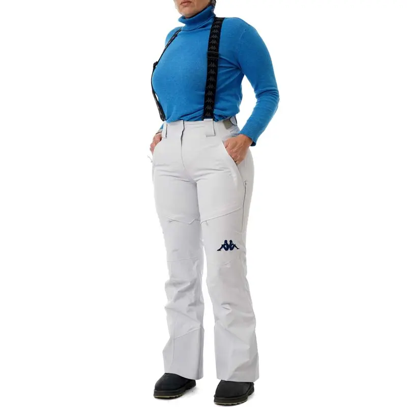 KAPPA Ženske ski pantalone 6Cento 604C us, Bele