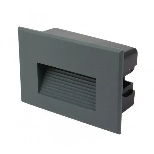 MITEA LED lampa spoljna ugradna M953012 siva 3W 4000K
