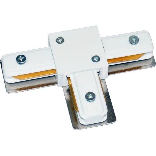 MITEA Konektor beli metalni T za šinski LED i GU10 reflektor 220V