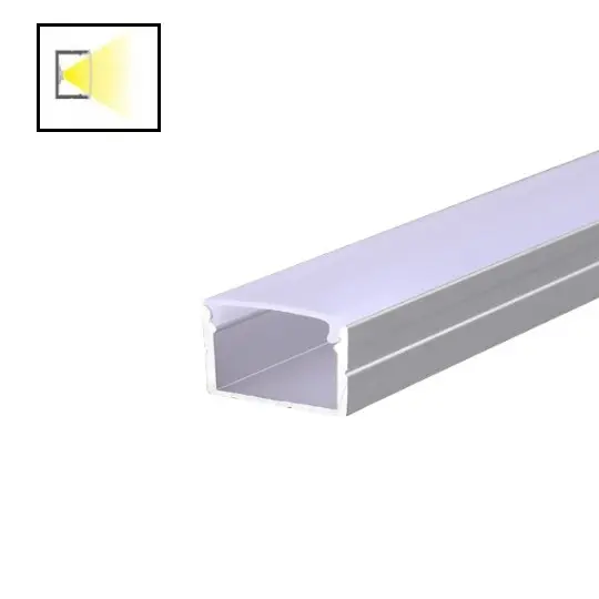 MITEA Aluminijumski profil za LED trake MA616-Slim nadgradni set sa difuzorom 2000x19.5x12mm