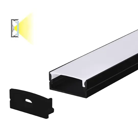 MITEA Aluminijumski profil za LED trake nadgradni set sa difuzerom MA617-C 2000x23.5x9.8mm