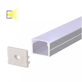 MITEA Aluminijumski profil za LED trake MA616 nadgradni set sa difuzerom 2000x19.5x14mm