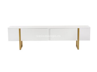 HANAH HOME TV polica Serenity White Gold