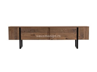 HANAH HOME TV polica Serenity Atlantic Pine Black