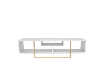 HANAH HOME TV polica Asal 150 White Gold