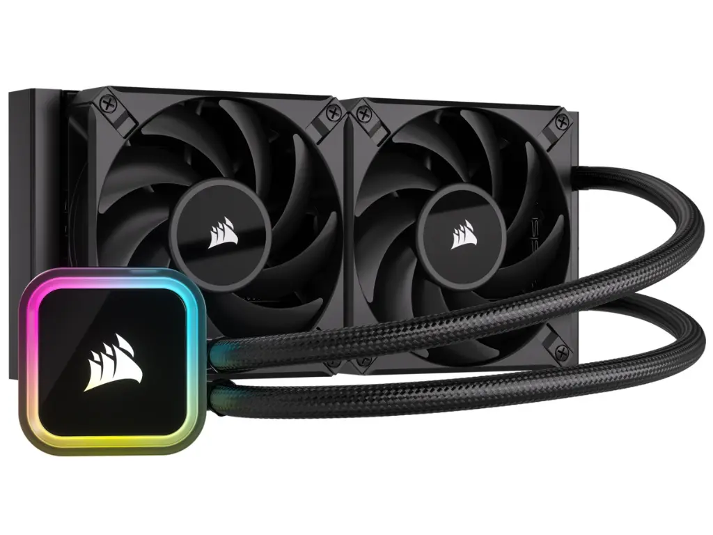 CORSAIR Kuler za PC iCUE H100i ELITE RGB 240mm crni