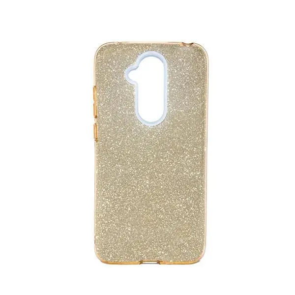Maska za telefon GLITTER 3IN1 za Nokia 7.1 Plus, Zlatna