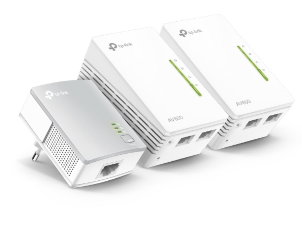 TP-LINK Powerline TL-WPA4220 TKIT/3 uređaja u paketu,Mreža powerline, TL-WPA4220 TKIT