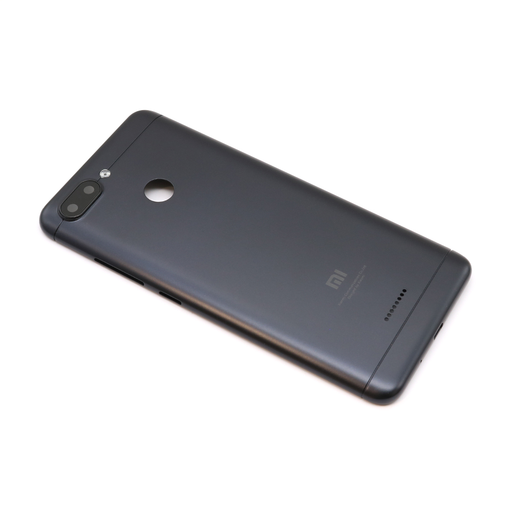 Poklopac baterije - Xiaomi Redmi 6 crni (NO LOGO) (MS)
