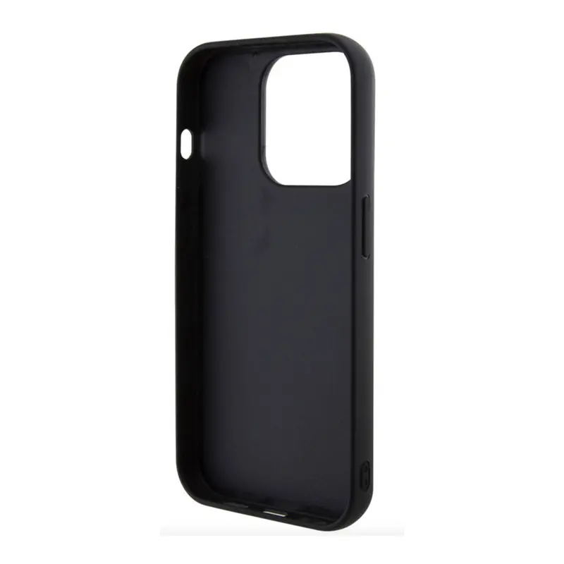 GUESS Maska za telefon Hc PU Disco Script Metal za iPhone 15 Pro Max
